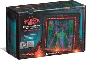 Clementoni 35611 Svítící metamorfické puzzle Stranger Things: Lov Demo