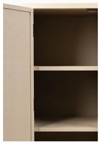 Krémová ratanová skříňka 80x100 cm Amaya – White Label