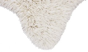 Lorena Canals koberce Vlněný koberec Woolly - Sheep White - 75x110 tvar kožešiny cm