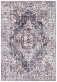 Hanse Home, Kusový koberec Asmar 104016 Putty/Grey, 80x150, šedá, obývací pokoj
