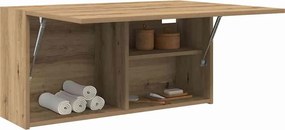 vidaXL Koupelnová nástěnná skříňka 80x25x40 cm kompozit [860093] Barva: dub sonoma