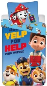 Jerry Fabrics Povlečení Paw Patrol PP 427 Help 140x200, 70x90 cm