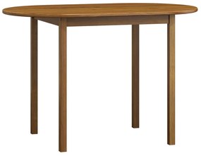Stůl oválný č4 150x80 cm dub