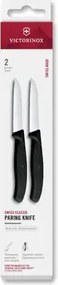 VICTORINOX Swiss Classic Kuchyňský nůž 8 cm set 2 ks černá