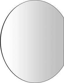 Sapho Sapho, DARA CUT LED podsvícené zrcadlo 20W, ø 100x90cm, topná folie, 34900CI