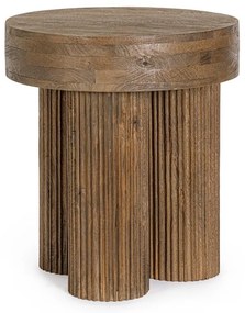 BIZZOTTO odkládací stolek DACCA hnědý ø45 cm 0747034