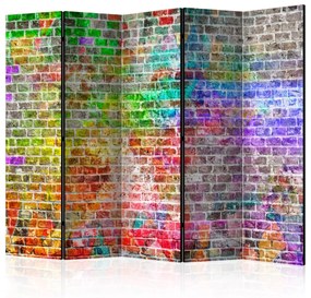 Paraván - Rainbow Wall II [Room Dividers]