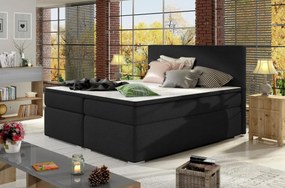 DIVALO kontinentální boxspring postel 160x200