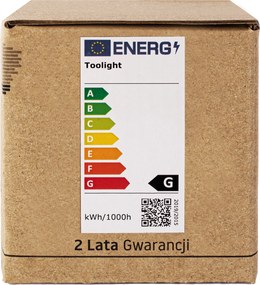 Toolight Toolight, LED žárovka GU10, 5W, 350lm, 3000K, teplá barva, RSL040, OSW-20022