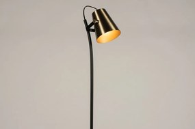 Stojací designová lampa Laventa Black and Gold