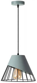 Toolight - Závěsná stropní lampa Loft - šedá - APP229-1CP