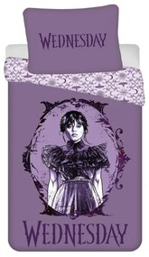 Jerry Fabrics Povlečení Wednesday Purple 140x200, 70x90 cm