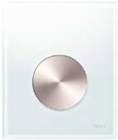 Tece TECEloop - Ovládání splachování pisoáru, úprava proti otiskům prstů, bílé sklo/kartáčovaný nerez 9242661