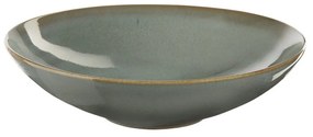 Hluboký talíř z kameniny průměr 23 cm SAISONS EUCALYPTUS ASA Selection - modrozelený