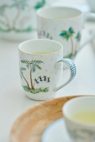 Pip Studio Jolie dots sada 2 hrnečků 145ml, dárkové balení, bílý