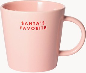 Ručně foukaný hrnek Santa's Favorite