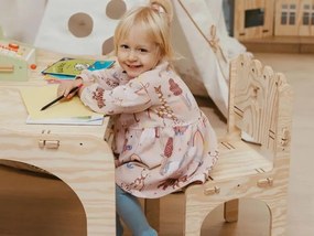 Myminihome Dětský stolek EMMA s pastelkovníky Zvolte barvu: Modrá