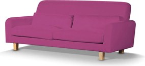 Potah na pohovku IKEA Nikkala krátký barva růžová látka pletený vzor