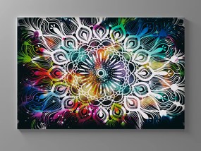 Obraz energická mandala Rozměr: 100 x 65 cm