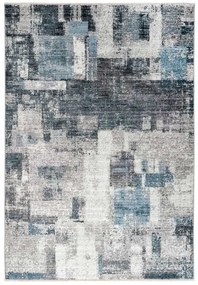 Lalee Kusový koberec Medellin 407 Silver-Blue Rozměr koberce: 200 x 290 cm