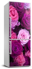 Wallmuralia Nálepka fototapeta na ledničku Růžové růže 60x180 cm