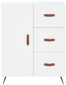 Skříň highboard bílá 69,5 x 34 x 180 cm kompozitní dřevo,  3199785
