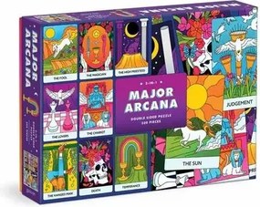 Galison Oboustranné puzzle Major Arcana / 500 dílků / od 5 let