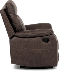 Polohovací křeslo hnědé TV-4092 BR3