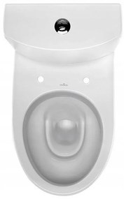 Cersanit PARVA - WC kombi + antibakteriální sedátko s funkcí pomalého zavírání, vertikální odpad, K27-004