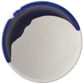 Bílo-modrá miska z kameniny 400 ml Okayama – Bloomingville