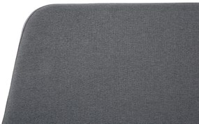 Čalouněná šedá postel 160x200 cm VIENNE Beliani
