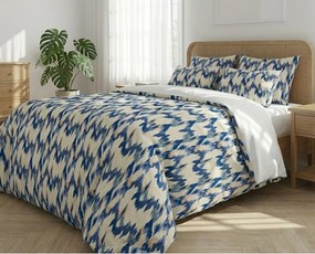 Modré povlečení na jednolůžko 200x140 cm Sapphire – Mijolnir