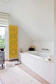 Isan Collom 1800 x 450 mm koupelnový radiátor bílý