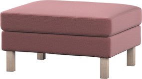 Potah na podnožku IKEA Karlstad barva fialová látka sametová