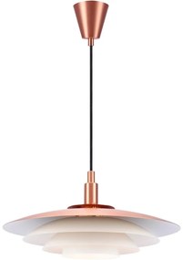 Nordlux - Lustr na lanku BRETAGNE 1xG9/25W/230V rose gold