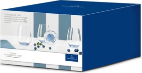 Villeroy&Boch Villeroy & Boch Colourful Life Winter Sky sada sklenic na vodu, 4× 0,42 l