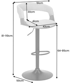 Barová židle DARAN Dekorhome Béžová