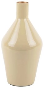 OnaDnes -20% Time for home Světle hnědá kovová váza Conelo 22 cm