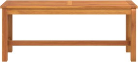 Zahradní lavice 110 x 35 x 45 cm masivní akáciové dřevo 319419