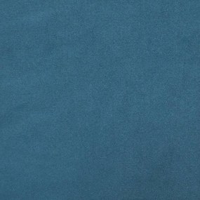 Petromila 3místná pohovka modrá 180 cm samet