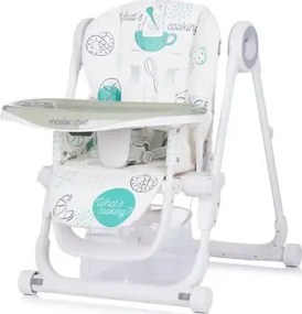 CHIPOLINO Jídelní židlička Master Chef Platinum / Nosnost: 15 kg