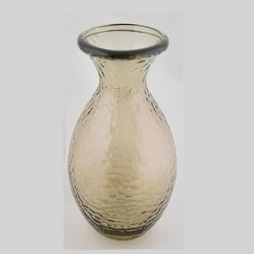 Váza PARADISE, 18,5cm, lahvově hnědá|kouřová|Vidrios San Miguel|Recycled Glass