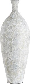 Váza Dafni 30x79cm white grey