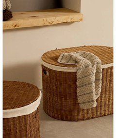 Ratanové košíky v sadě 2 ks 50x36x32 cm Indali – Kave Home