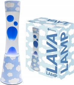Lávová lampa Magma Lava Lawa lampička 0398 Mraky Modrá Obloha 40 cm Fisur