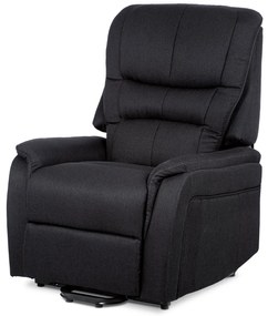 Elektricky polohovatelné relax křeslo TV-5076 GREY2 látka šedá