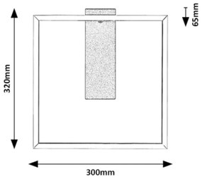 Rabalux 71011 - LED Nástěnné svítidlo TUMNUS LED/14W/230V 4000K