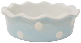 Keramická forma na koláč světle modrá 12 cm (ISABELLE ROSE)