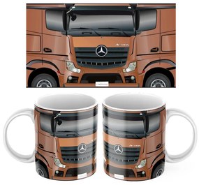 Keramický Hrnek s motivem kamionu Mercedes