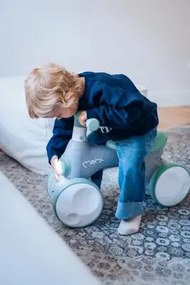MoMi TOBIS s bublinami šedá / Odrážedlo / do 20 kg / od 24 měsíců